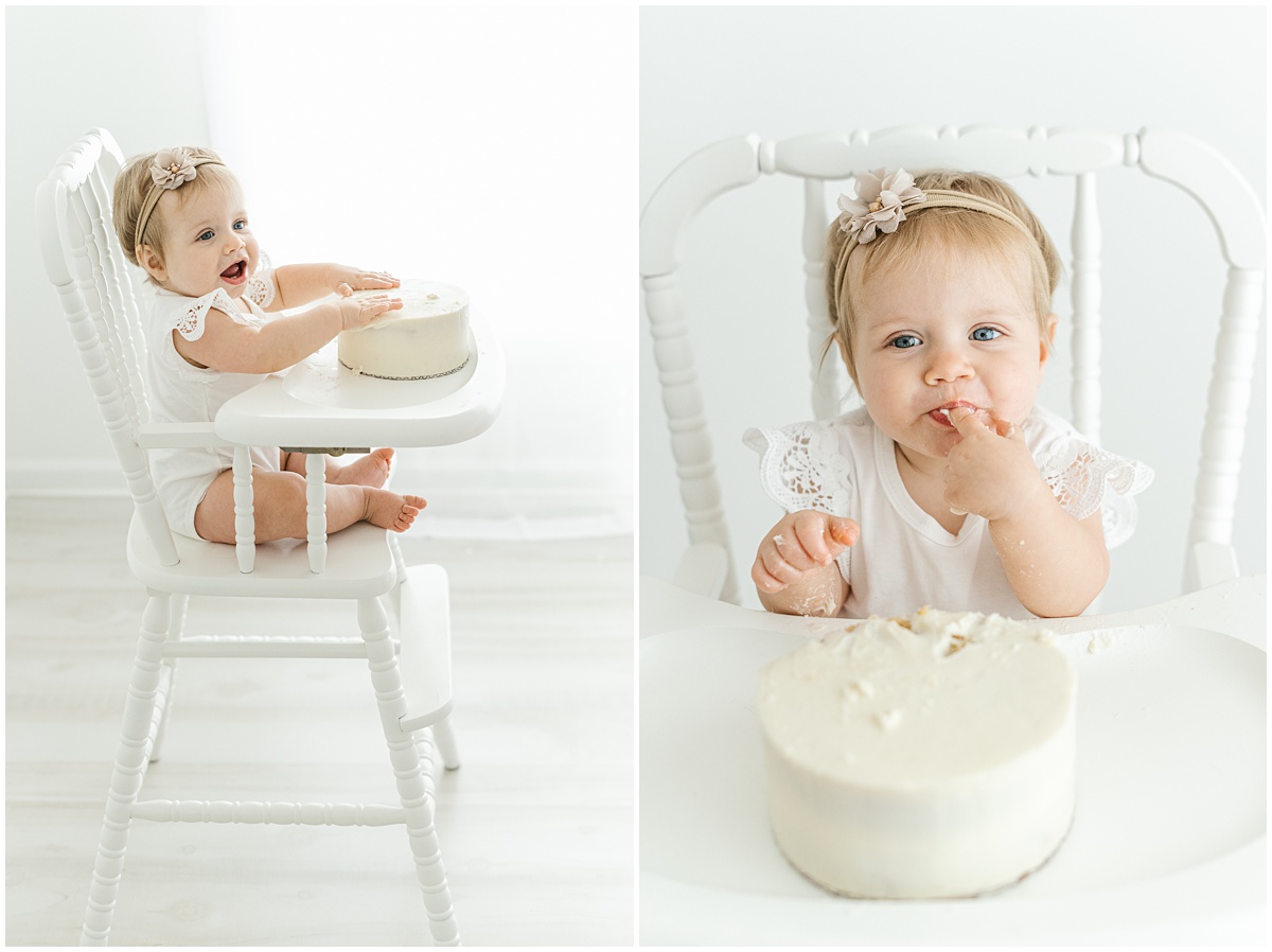 Baby Alora, Baby's First Birthday Photography Greenville - Mallori Ma ...