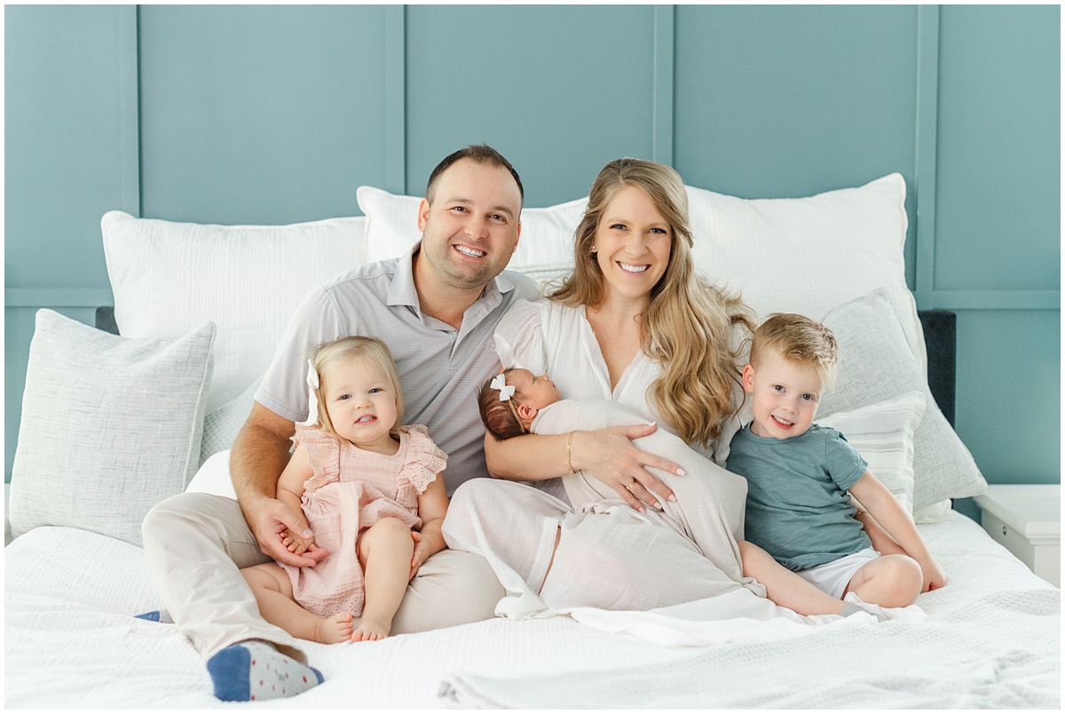 Baby Thea, Greer SC in home newborn photographer - Mallori Ma Photography